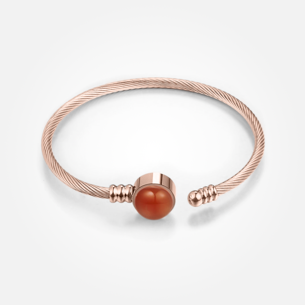 Red Agate Stone Solasta Cuff - Oevaali Art Shop – Oevaali Art Shop ...