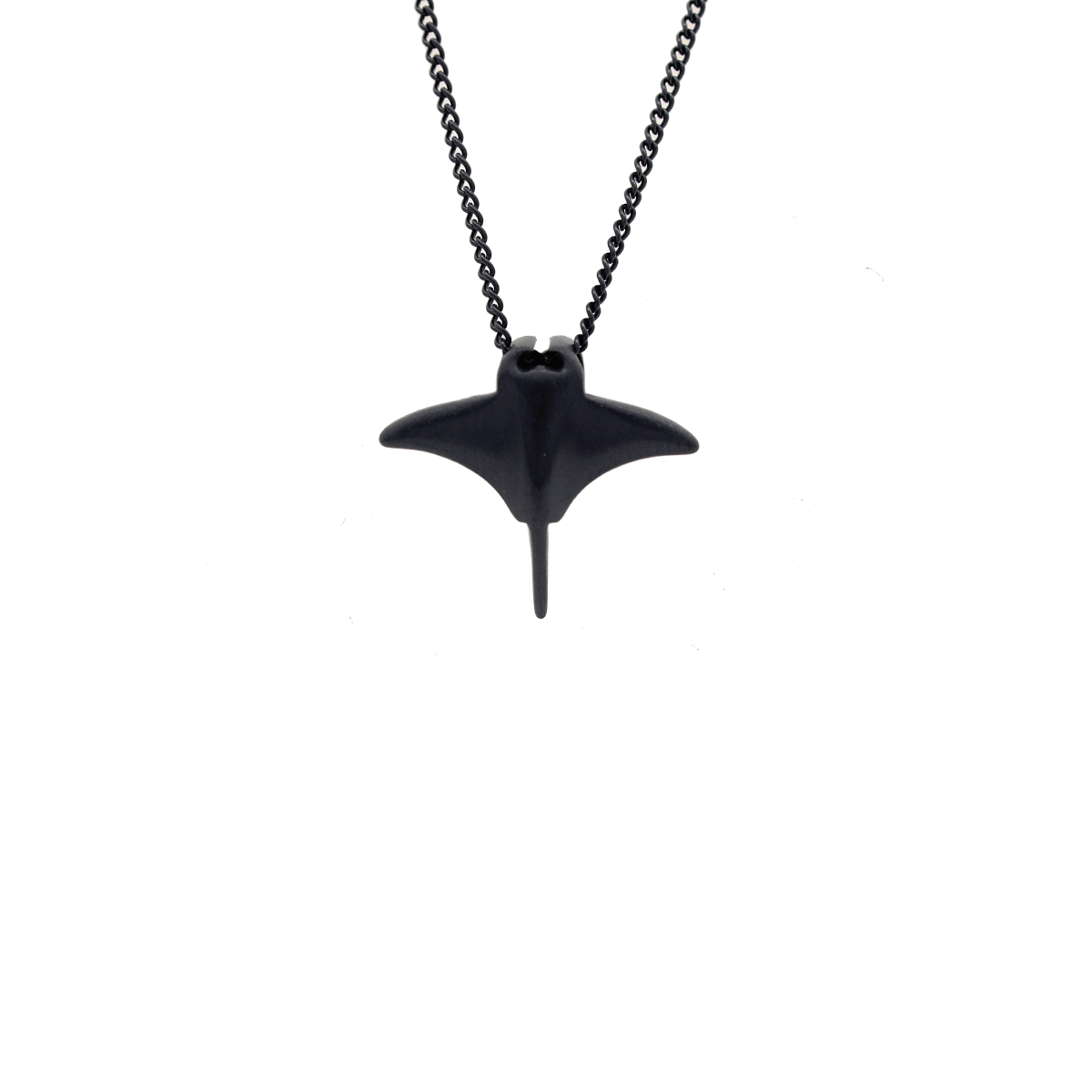 Manta Ray Pendant SS – Oevaali Art Shop, Maldives