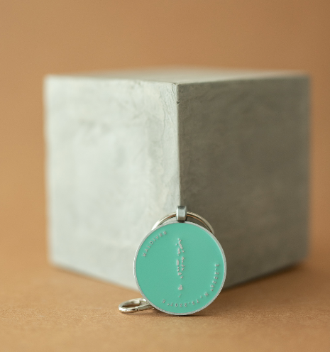 Maldives Map & Coordinates Keychain – Oevaali Art Shop, Maldives